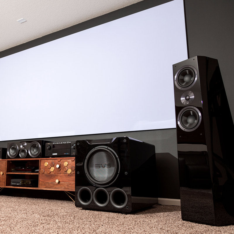 Jaw-Dropping Dual SVS Subwoofer & Speaker System Brings Audio Nirvana